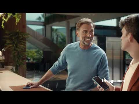 Who is the guy in the 2025 Trivago commercial? - Auralcrave