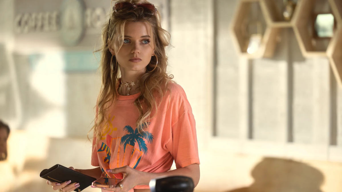 Florida Man on Netflix, the cast: Abbey Lee is Delly West - Auralcrave