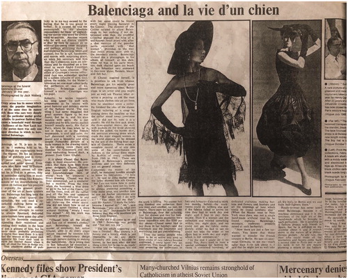 Balenciaga on Disney+: the interview with Prudence Glynn - Auralcrave